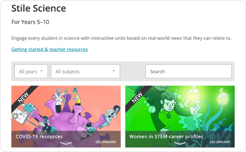 Getting started | Stile Education